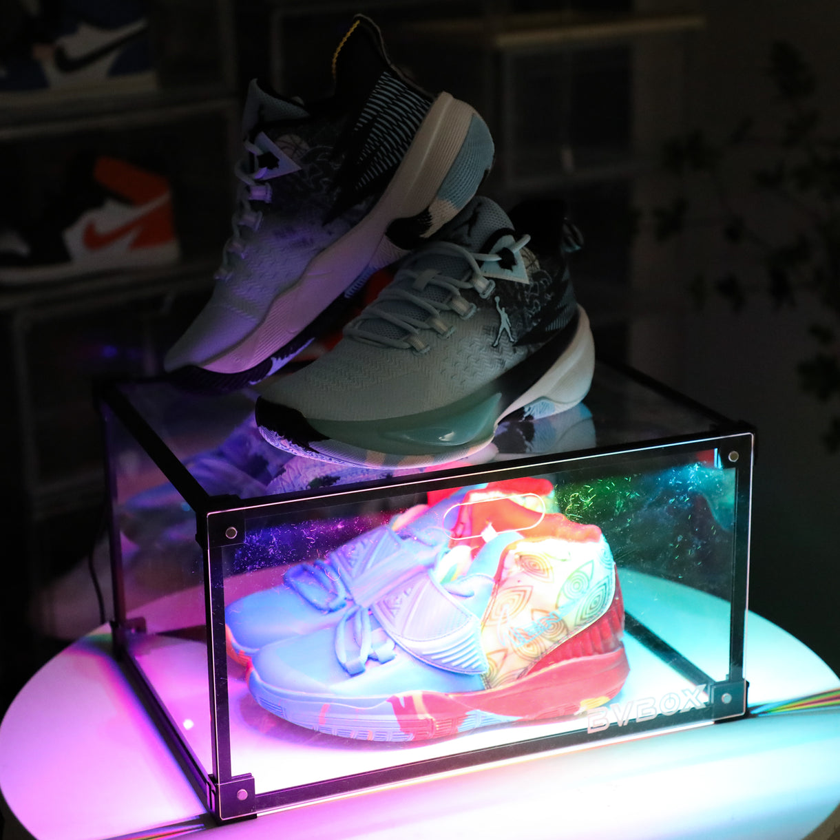 LED Voice-Controlled Drop Side Sneaker Display Box – BVBOX®