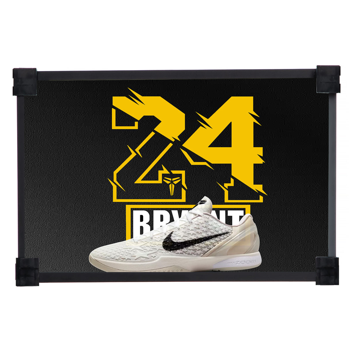 Golden Shadow Kobe V Acrylic Custom Display Shoe Box – BVBOX®